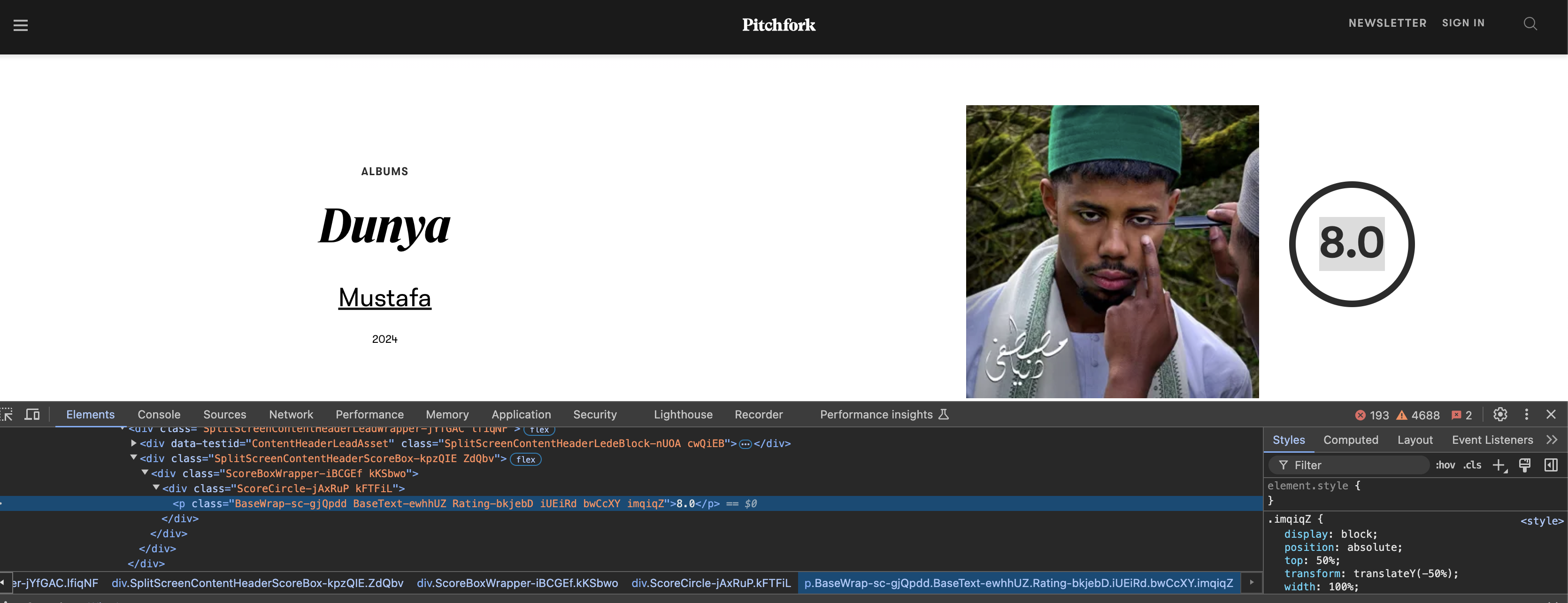 Extracting Data From HTML — Stern Data Bootcamp